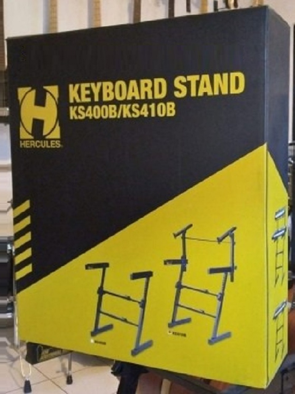 Jual Hercules Keyboard Stand KS 400B KS400B Double Autolock Z-keyboard ...