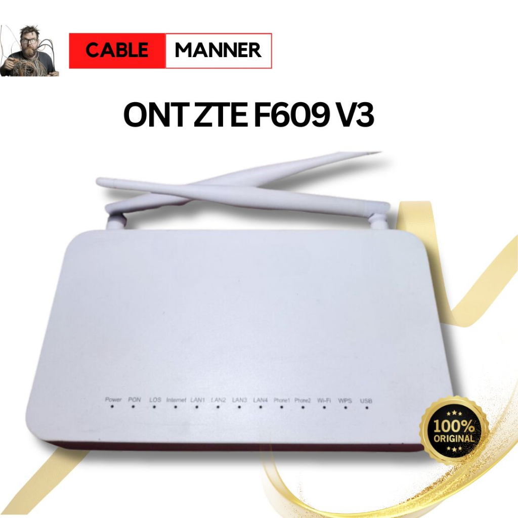 Jual MODEM GPON ONT F609 /MODEM ONT ZTE / ONT ZTE | Shopee Indonesia