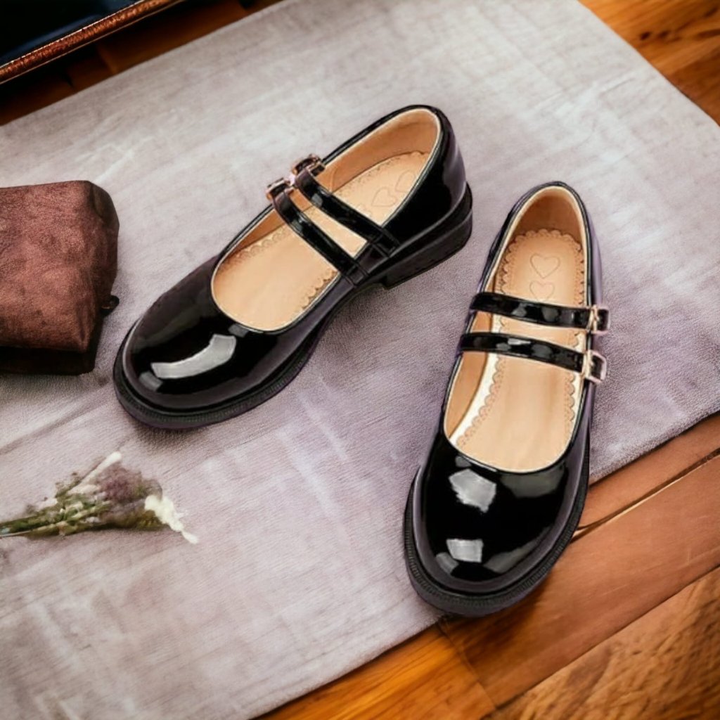 Jual Sepatu Wanita Mary Jane '' INARA '' Sepatu Loafers Style Korea ...
