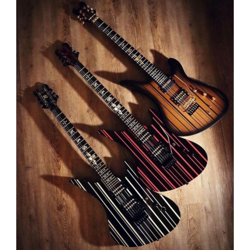 Jual Gitar Schecter Synyster Gates Sustainiac | Shopee Indonesia