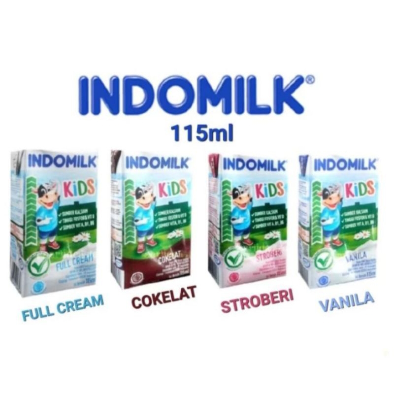 Jual Susu Indomilk Kotak 115 ML | Shopee Indonesia