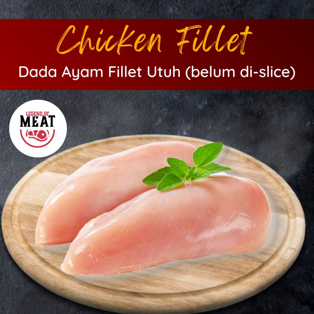 Jual CHICKEN BREAST / DADA AYAM FILLET UTUH 1 KG | Shopee Indonesia