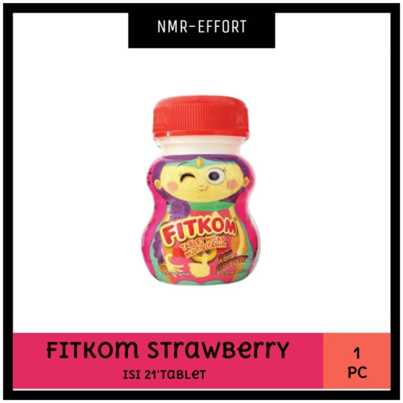 Jual Fitkom Hi-C dan Multivitamin Anak 1 Botol @ 21 Tablet | Shopee ...