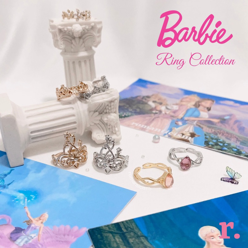 Jual romanticism. Barbie Crown Collection Adjustable Ring - Cincin ...
