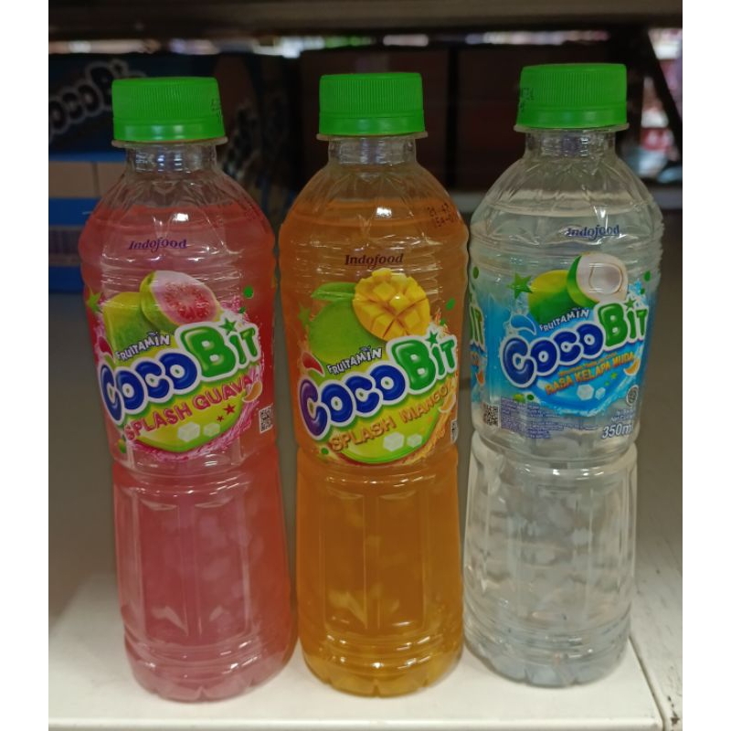 Jual 350ml Fruitamin Cocobit minuman coco bit splash nata de coco ...