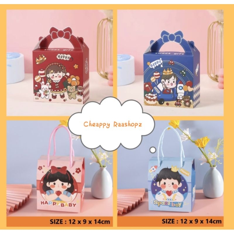 Jual Small Mini Box Anak Box Happy Birthdah Sweet Gift Baby Happy Baby ...