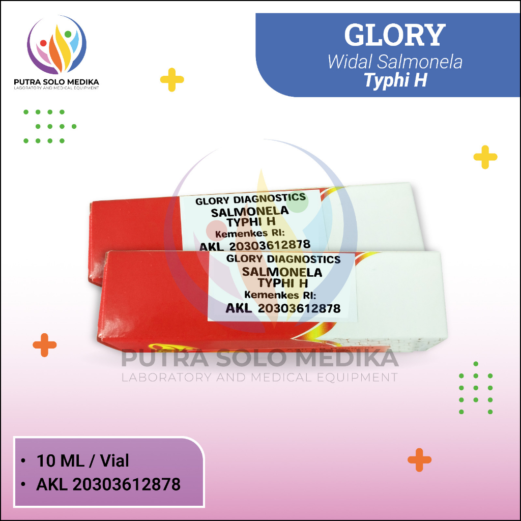 Jual REAGEN WIDAL SALMONELA TYPHI H GLORY 5ml | Shopee Indonesia