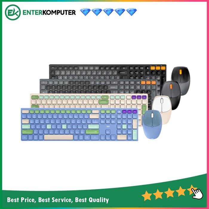 Jual Fantech Go Pop WK895 Combo Wireless Keyboard Mouse | Shopee Indonesia