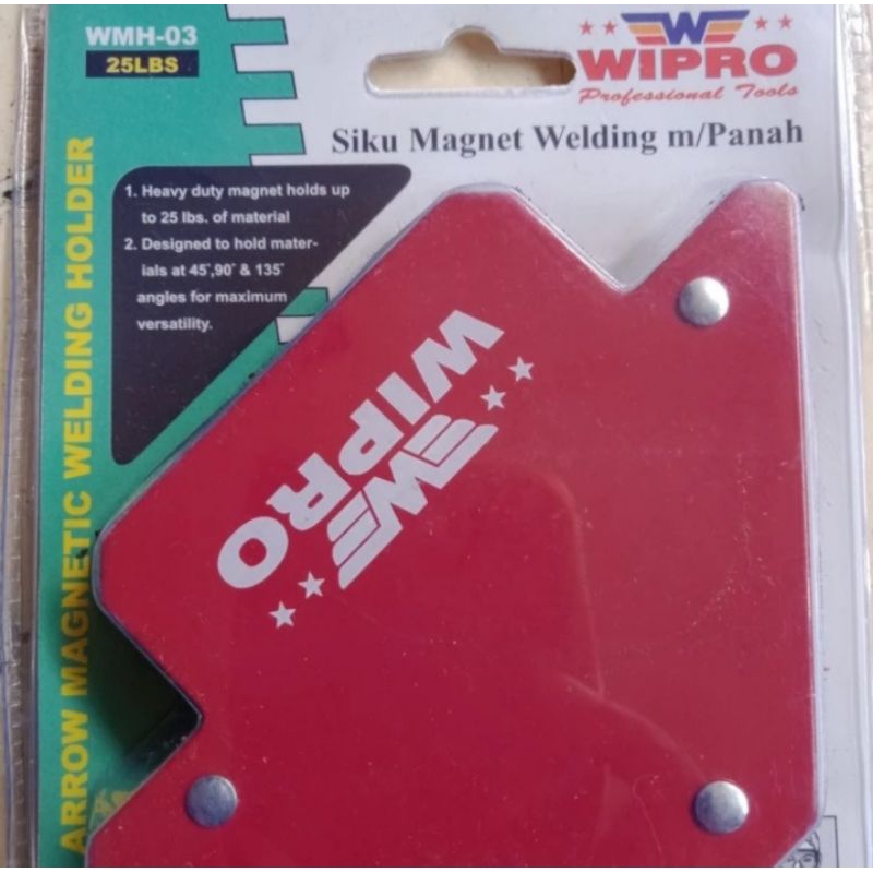 Jual Siku Magnet 3 Inch 25 Lbs Wipro Smart Welding Magnet Las | Shopee ...
