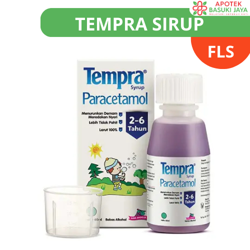 Jual TEMPRA Syrup Demam ANAK 2 - 6 TAHUN (ED Juli 2026) | Shopee Indonesia