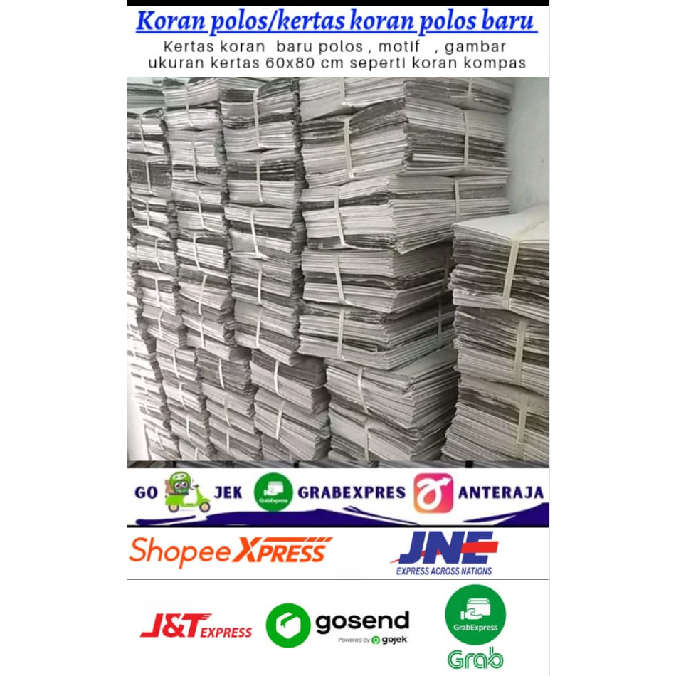 Jual kertas koran polos 5kg | Shopee Indonesia