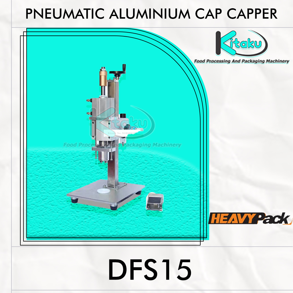 Jual Mesin Pneumatic aluminium cap capper DFS15 Heavypack | Shopee ...