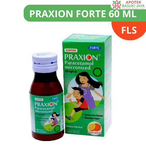 Jual PRAXION FORTE syr demam sirup penurun panas anak | Shopee Indonesia
