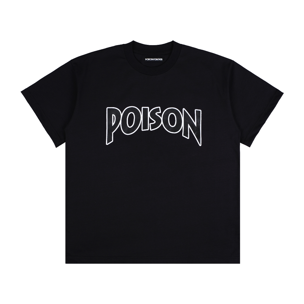 Jual POISON FOREVER - HEAVYWEIGHT TSHIRT ROW LOGO BLACK - Kaos Pria ...