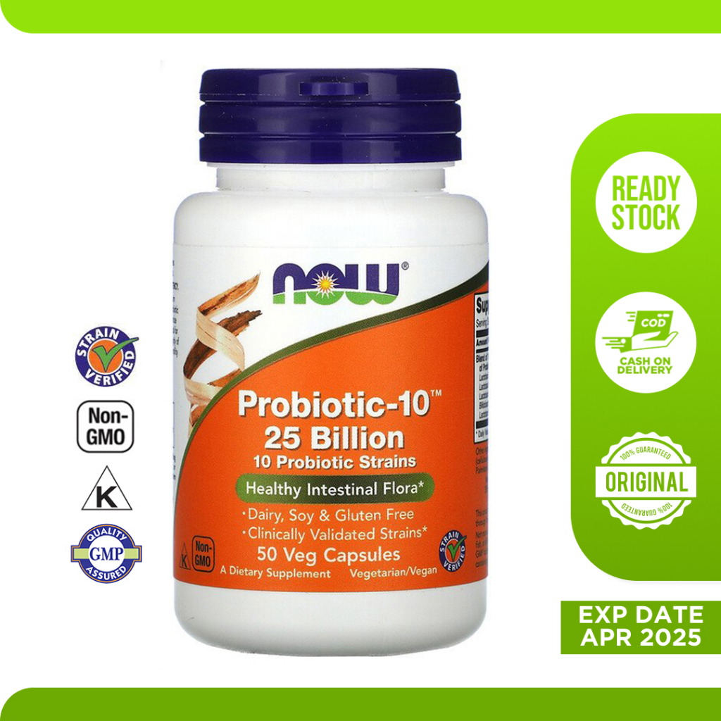 Jual Vitamin Suplemen Probiotic Probiotik 10 25 Billion Now 50 Veg ...