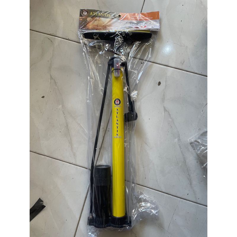 Jual pompa tabung ban angin sepeda / motor chrome besi odessy ...