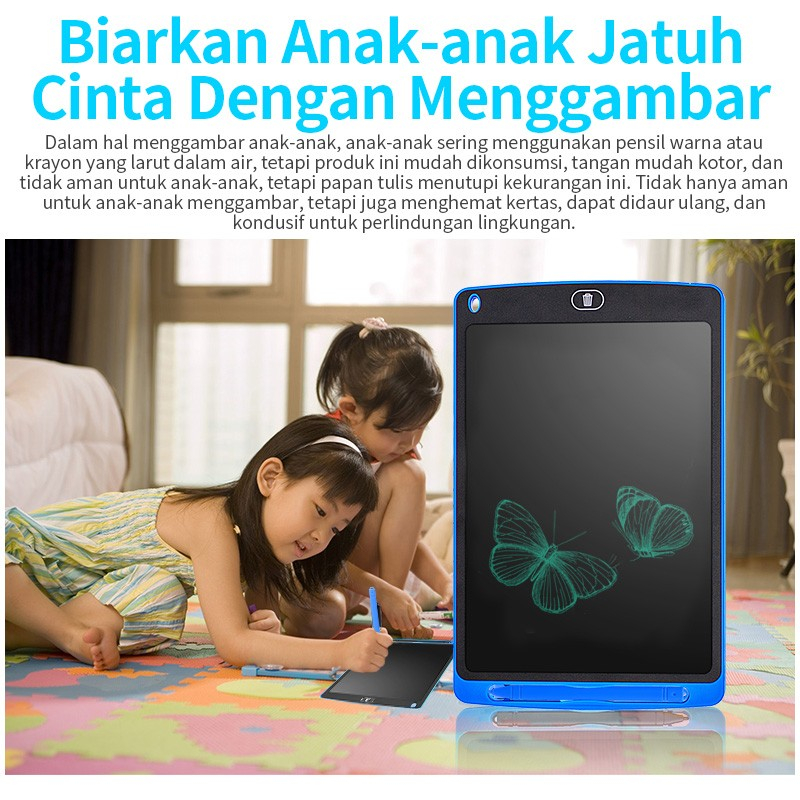 Jual LCD Drawing Writing Tablets 10" / Papan gambar Tulis display board ...