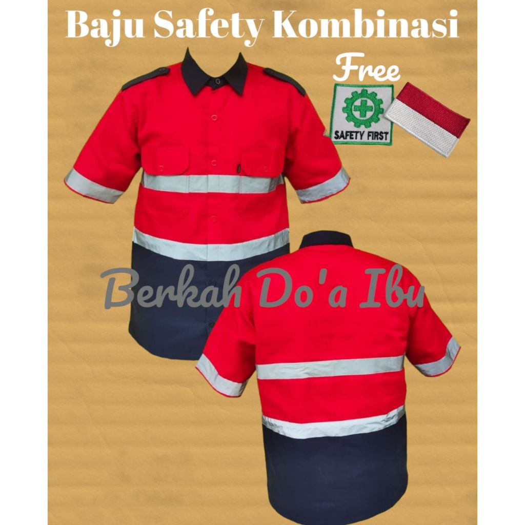 Jual Kemeja Wearpack Atasan Lengan Pendek/ Baju safety APD K3 Original ... Jual Kemeja Wearpack Atasan Lengan Pendek/ Baju safety APD K3 Original ...