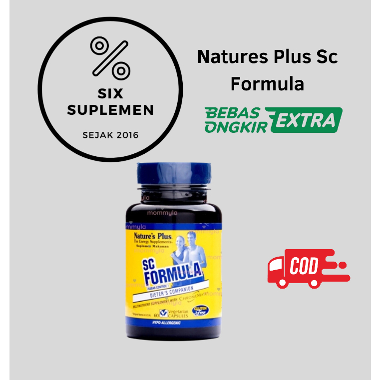 Jual Natures Nature's Plus SC FORMULA Sugar Control 60 capsule | Shopee ...