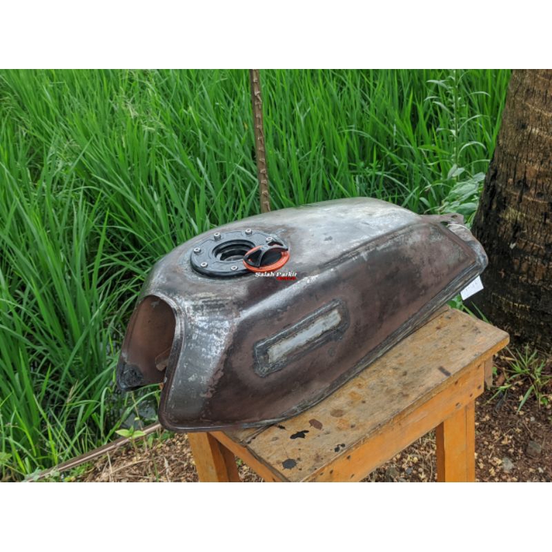Jual Tangki Honda Gl Pro/max Nat Lurus Tutup tangki Model Ktm | Shopee ...