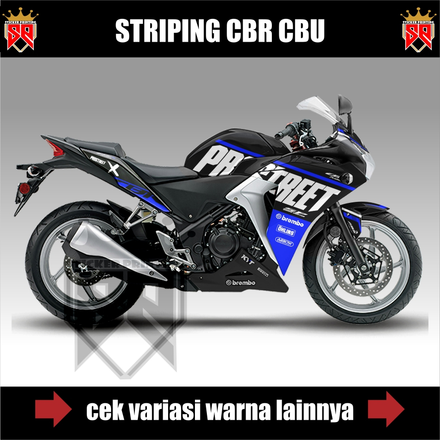 Jual STRIPING SYIKER CBR CBU 150 OLD/LAMA HONDA CBR 150 CBU | Shopee ...