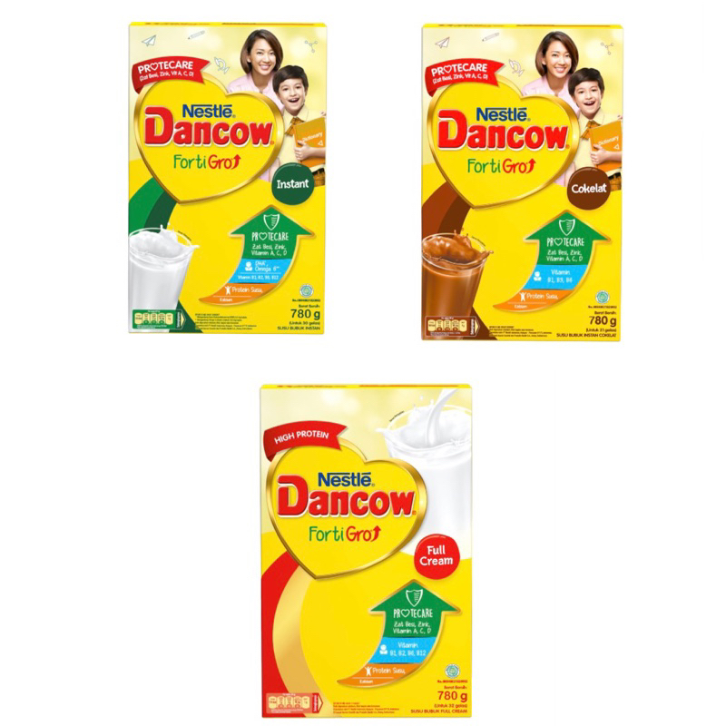 Jual Dancow Fortigro Instant / Coklat / Full Cream 780gr | Shopee Indonesia