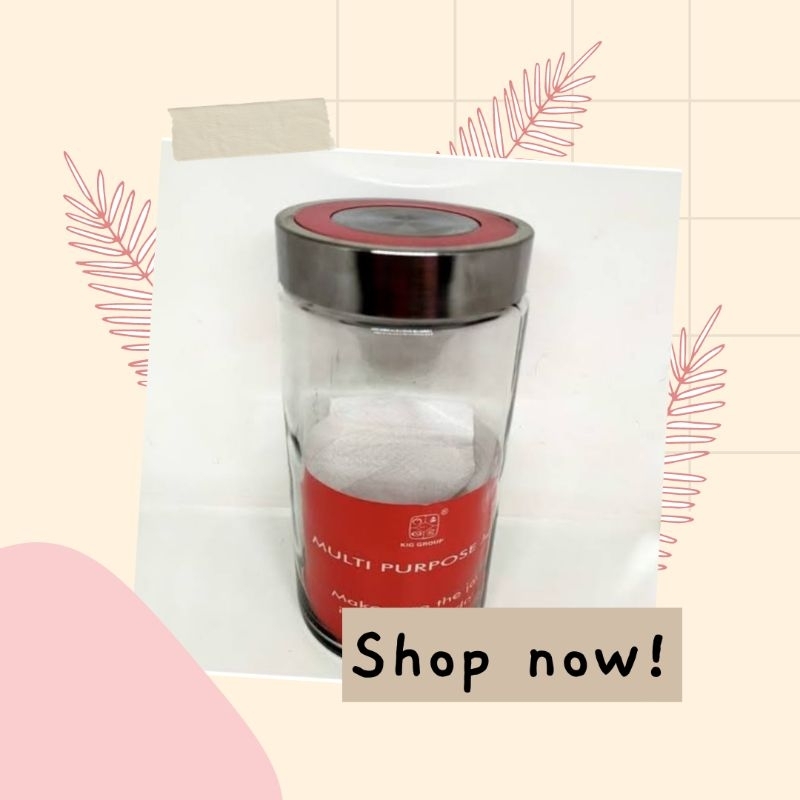 Jual toples kaca untuk fermentasi kombucha 2 liter | Shopee Indonesia