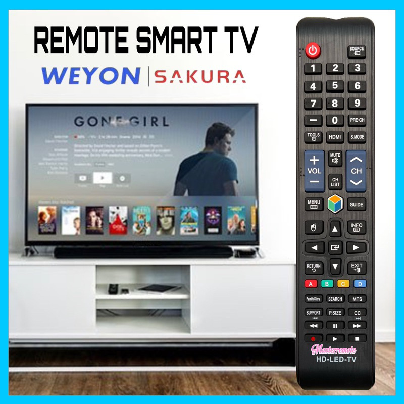 Jual REMOT REMOTE WEYON SAKURA SMART TV HD-LED-TV | Shopee Indonesia Jual REMOT REMOTE WEYON SAKURA SMART TV HD-LED-TV | Shopee Indonesia