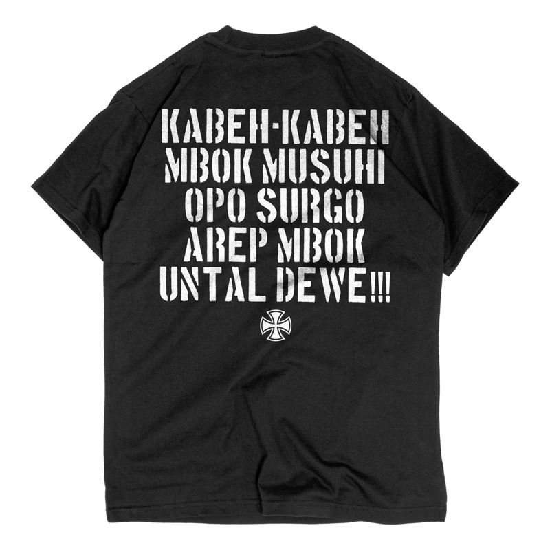 Jual T-Shirt Umum “KABEH2 MBOK MUSUHI” (Free Sticker,Ziplock ...