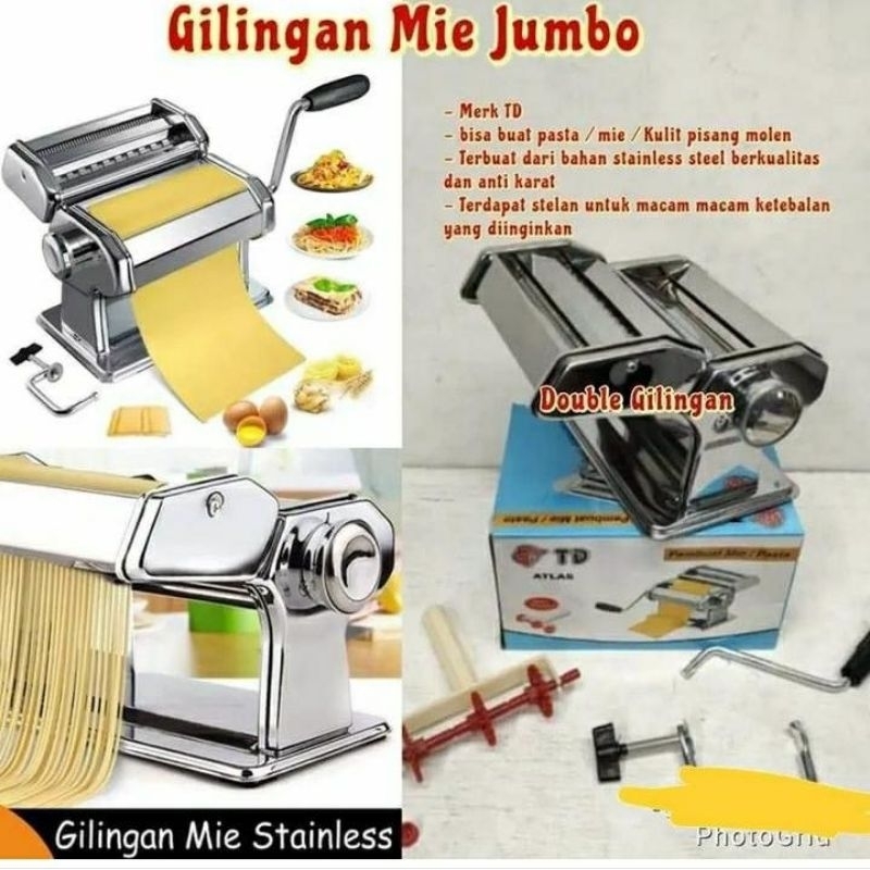 Jual Gilingan Mie Alat Pembuat Mie Gilingan Molen Pasta Maker ...