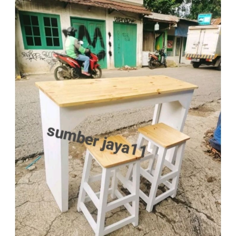 Jual meja bar 2kursi tinggi | Shopee Indonesia