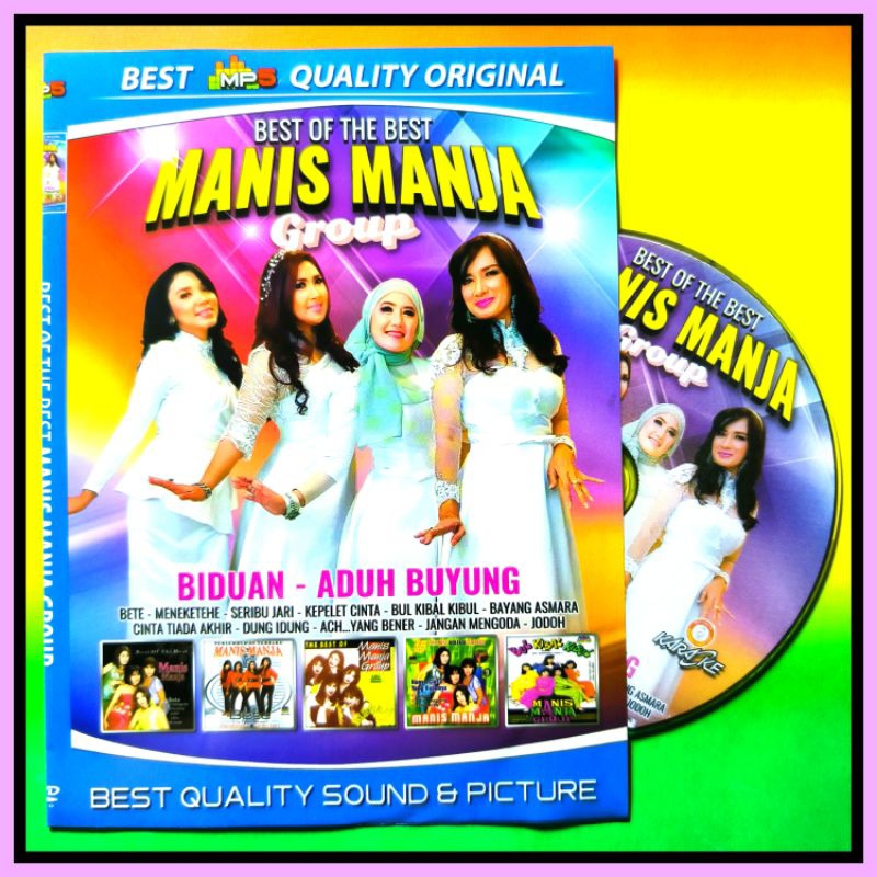 Jual Kaset MP5 Video Musik Lagu Dangdut MANIS MANJA GROUP Album Pilihan ...