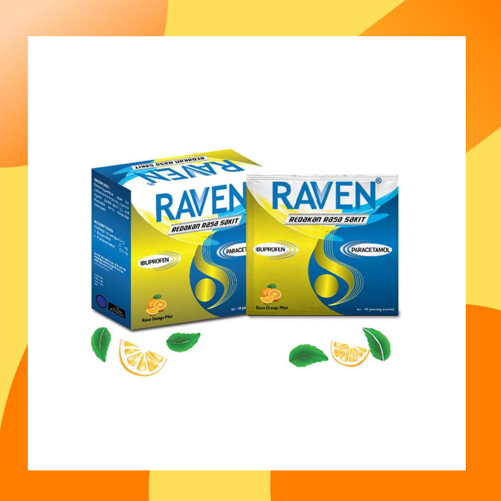 Jual Raven - isi 10 sachet | Shopee Indonesia