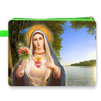 Jual Dompet Mini Pouch Bunda Maria Mother Mary Souvenir Rosario Katolik ...