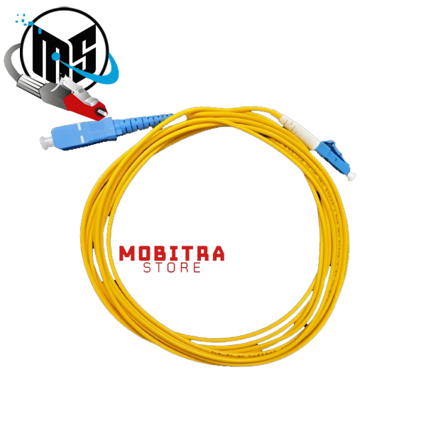 Jual Patch Cord SC-LC SM 2m | Fiber Optic SC/UPC-LC/UPC Single Mode ...