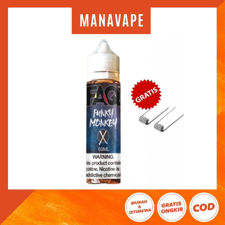 Jual FAQ FUNKY MONKEY X 60ML | Shopee Indonesia