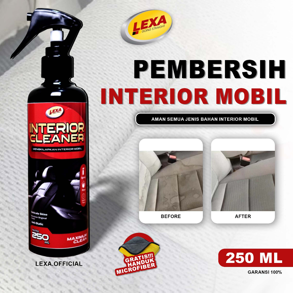 Jual Pembersih Interior Mobil Cleaner Jok Car Foam Plafon Serbaguna Dashboard All V Kulit Mafa ...