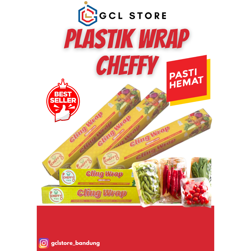 Jual Plastik Wrapping Cling | PLASTIC WRAP 30 Cm x 15 M / PLASTIK ...