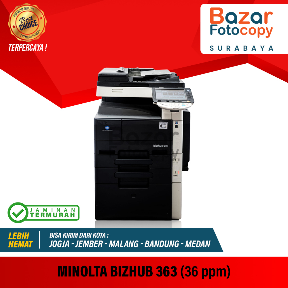 Jual Mesin Fotocopy Minolta Bizhub 363 | Shopee Indonesia