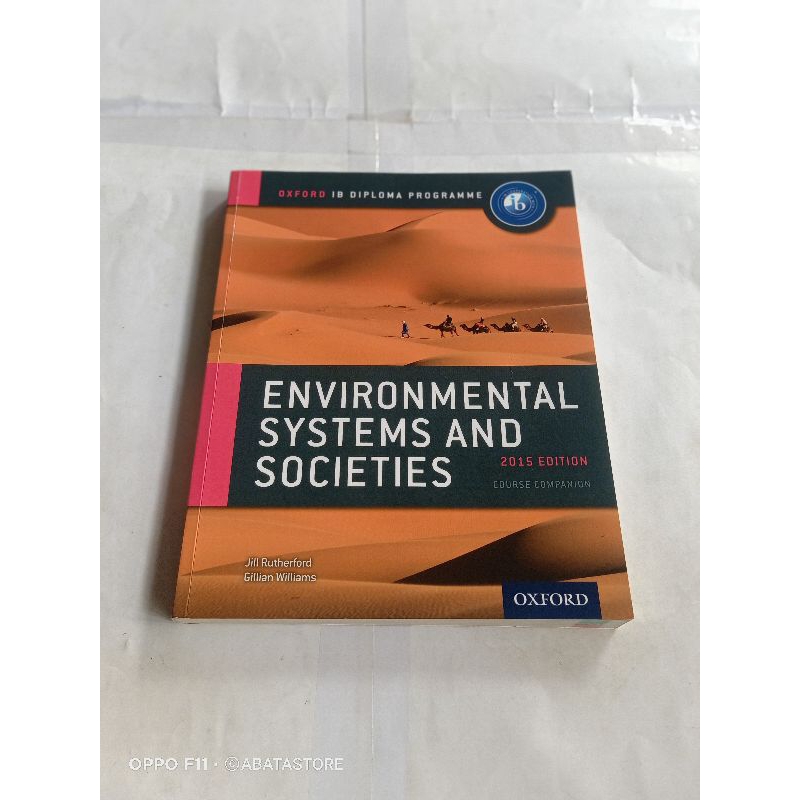 Jual BUKU ENVIRONMENTAL SYSTEM AND SOCIETIES JILL RUTHERFORD GILLIAN ...