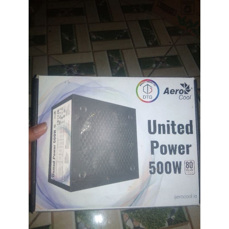 Jual PSU Aerocool United Power 500w 80+ | Shopee Indonesia