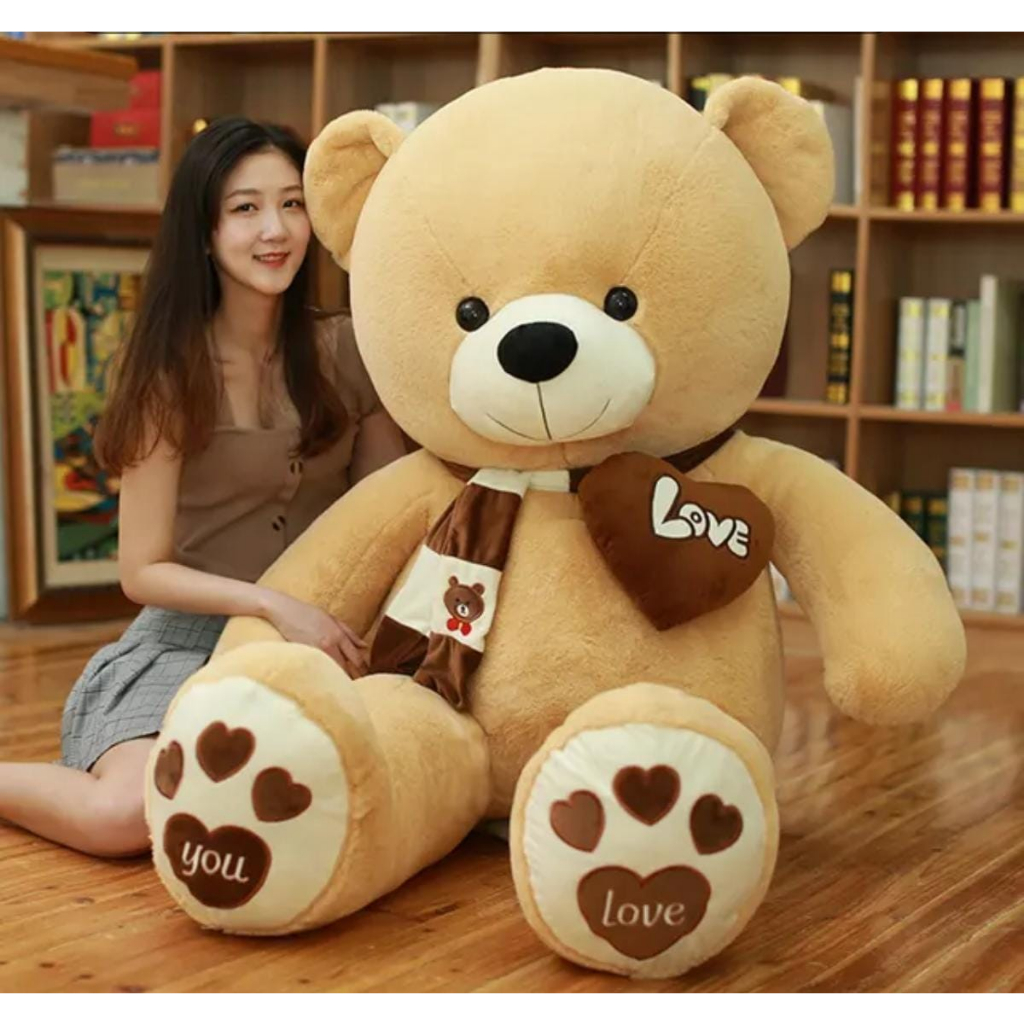 Jual BONEKA BERUANG PLUFYY CANTIK BONEKA TEDDY BEAR BONEKA LUCU BONEKA ...