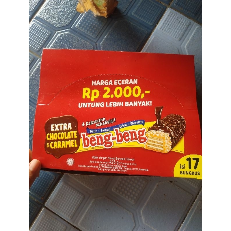 Jual beng-beng extra coklat 1 pack | Shopee Indonesia