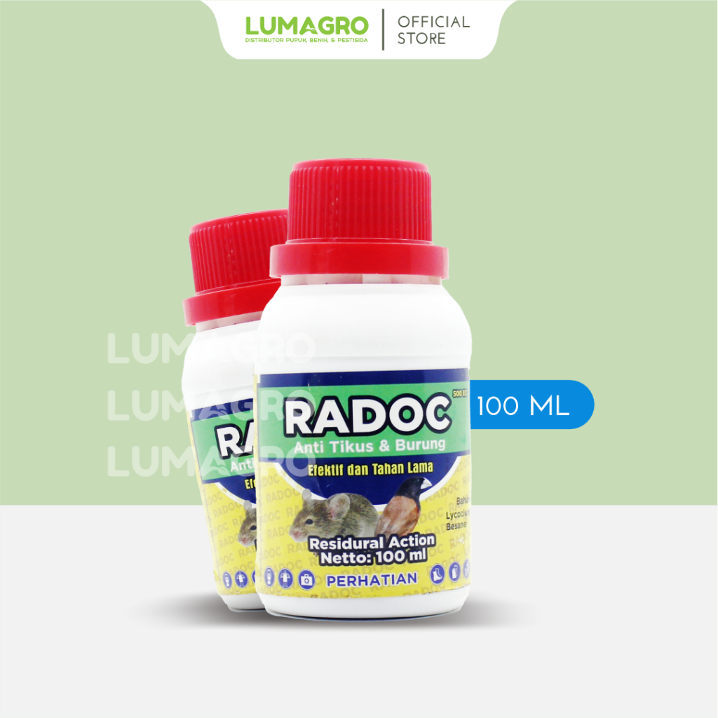 Jual Rodentisida Radoc 100ml Lycocium Besanet Pembasmi Hama Tikus Dan ...