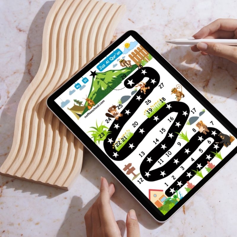 Jual Quran Tracker Printable PDF Kurikulum Homeschooling | Shopee Indonesia