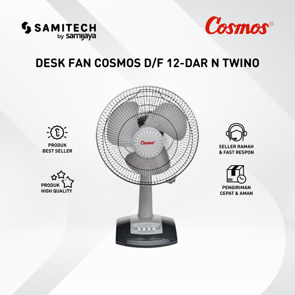 Jual KIPAS ANGIN COSMOS MEJA - DESK FAN 12DARN / 12 DARN / 12DAR TWINO ...
