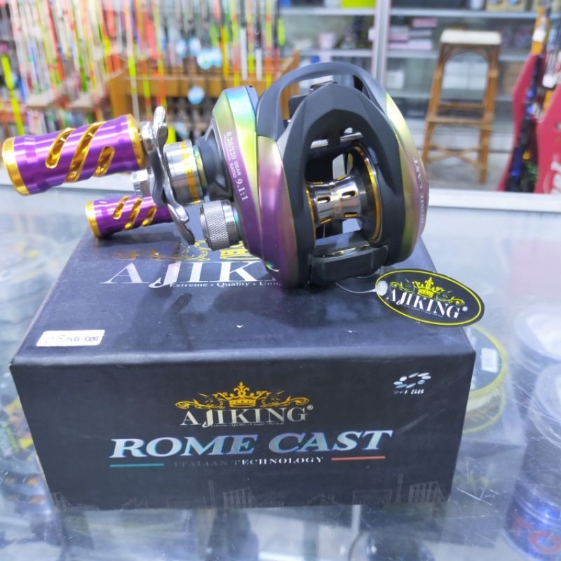 Jual BAITCASTING AJIKING ROME CAST | Shopee Indonesia