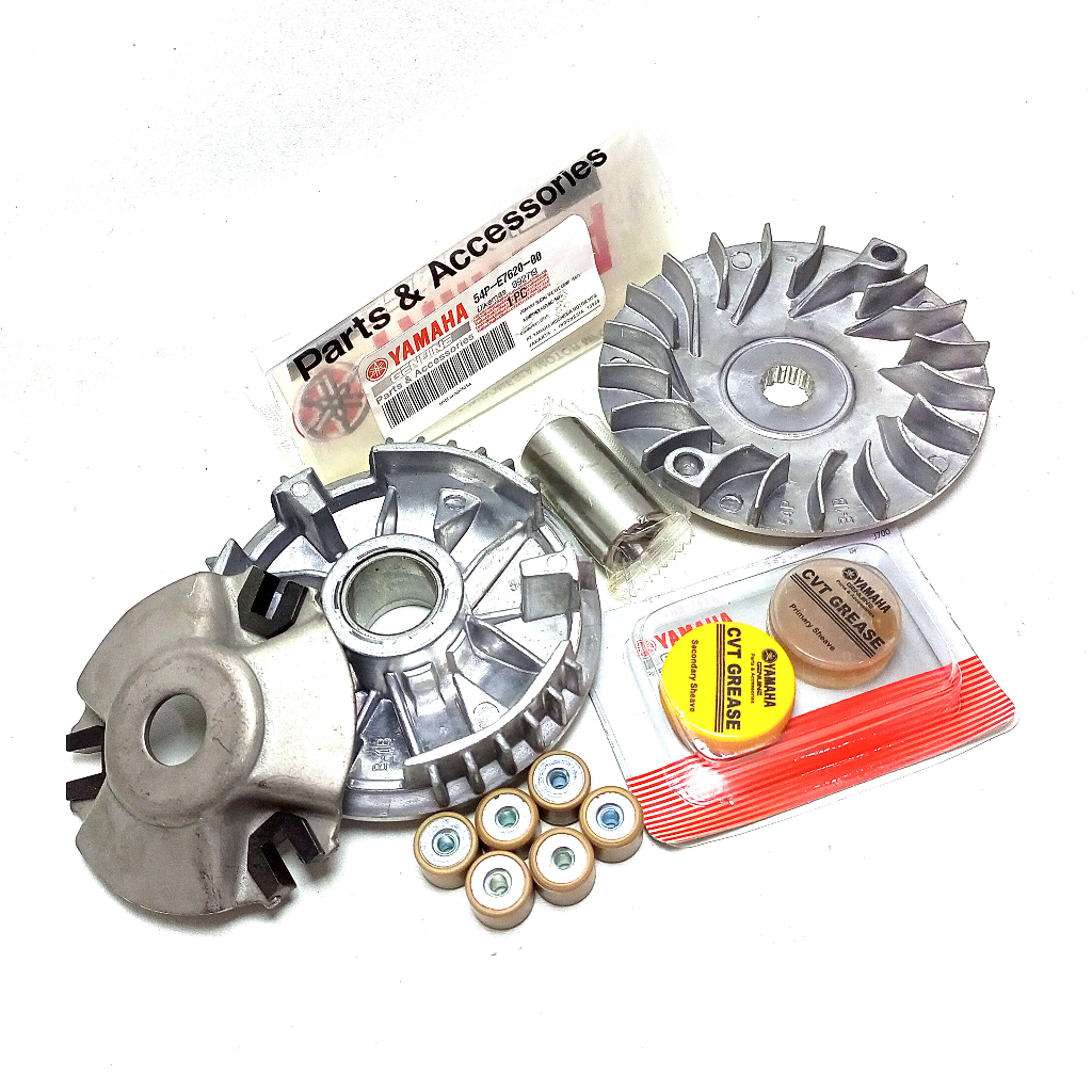 Jual 1 SET PAKET CVT VANBELT + RUMAH ROLLER ASSY + KIPAS RUMAH ROLLER 54P + GREASE / GEMUK ...