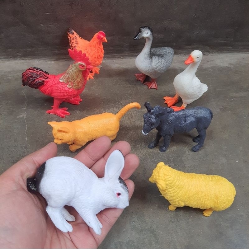 Jual Mainan Koleksi Miniatur Hewan Ternak Ukuran BESAR | Shopee Indonesia