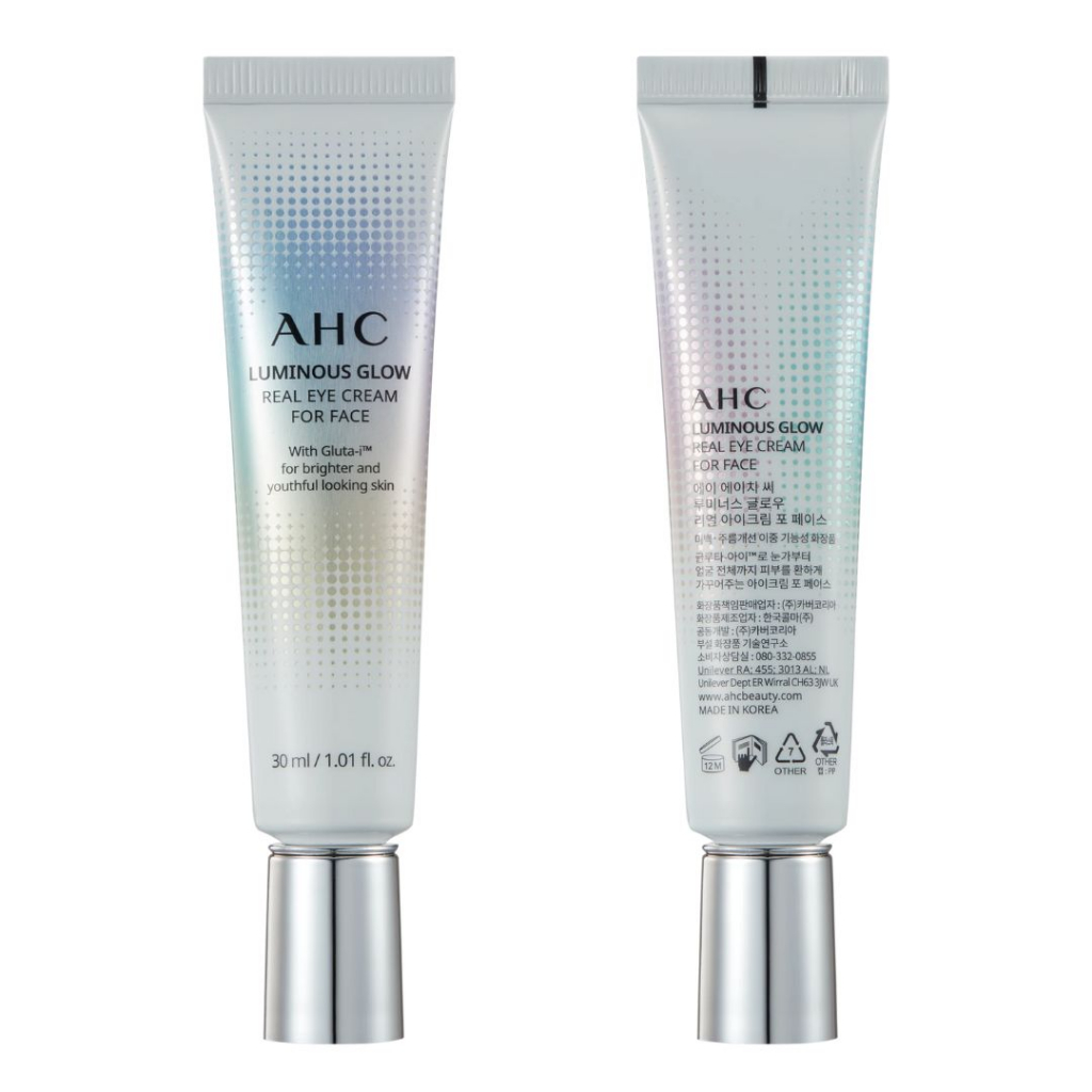 Jual AHC Luminous Glow Real Eye Cream For Face - 30ml | Shopee Indonesia